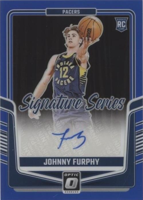 2024-25 Panini Donruss Optic - Signature Series Johnny Furphy, Johnny ...