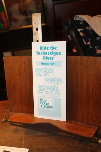 Vintage 1990's Brochure Blue Ridge Outing Rafting Tuckaseigee River ...