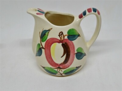 Purinton Pottery Slipware APPLE Pattern 6" Pitcher | eBay