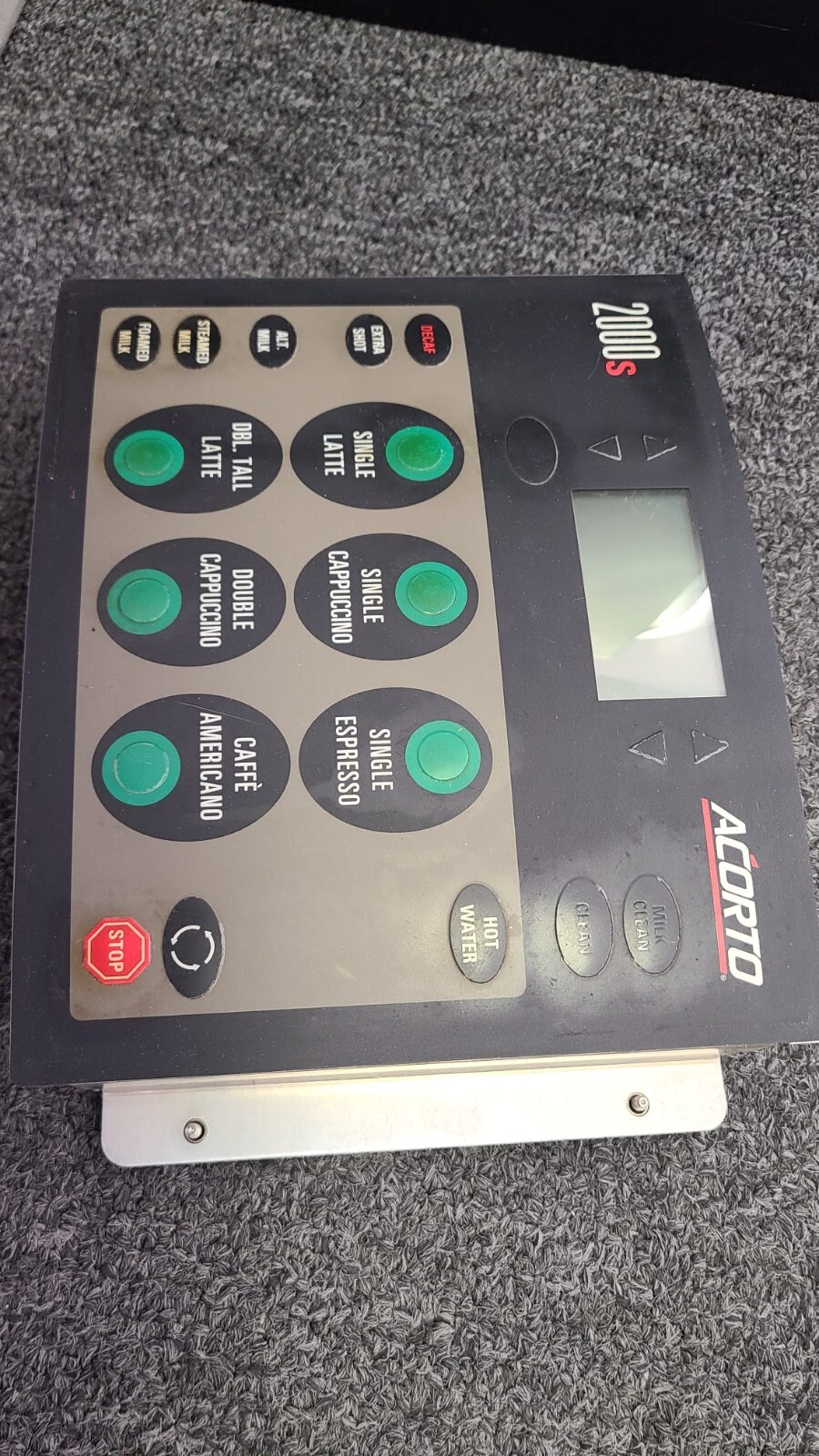 Acorto 2000s fully automatic espresso machines / touchpad & display ...