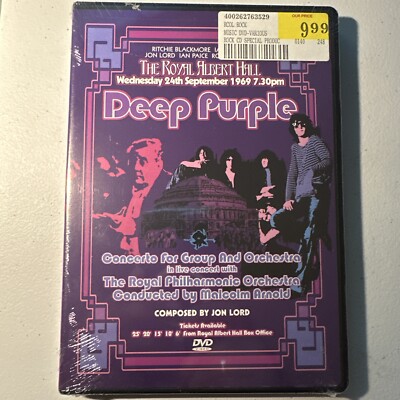 Deep Purple: The Royal Albert Hall Wednesday 24th September 1969 (DVD ...