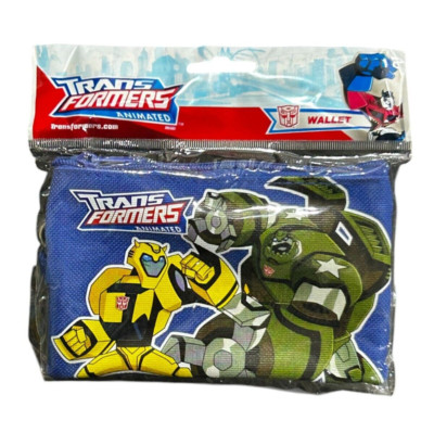 Transformers Animated Wallet - Blue | eBay
