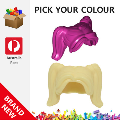 Genuine LEGO™ - Minifigure Hair Female Pigtails High - 20596 3178 New ...