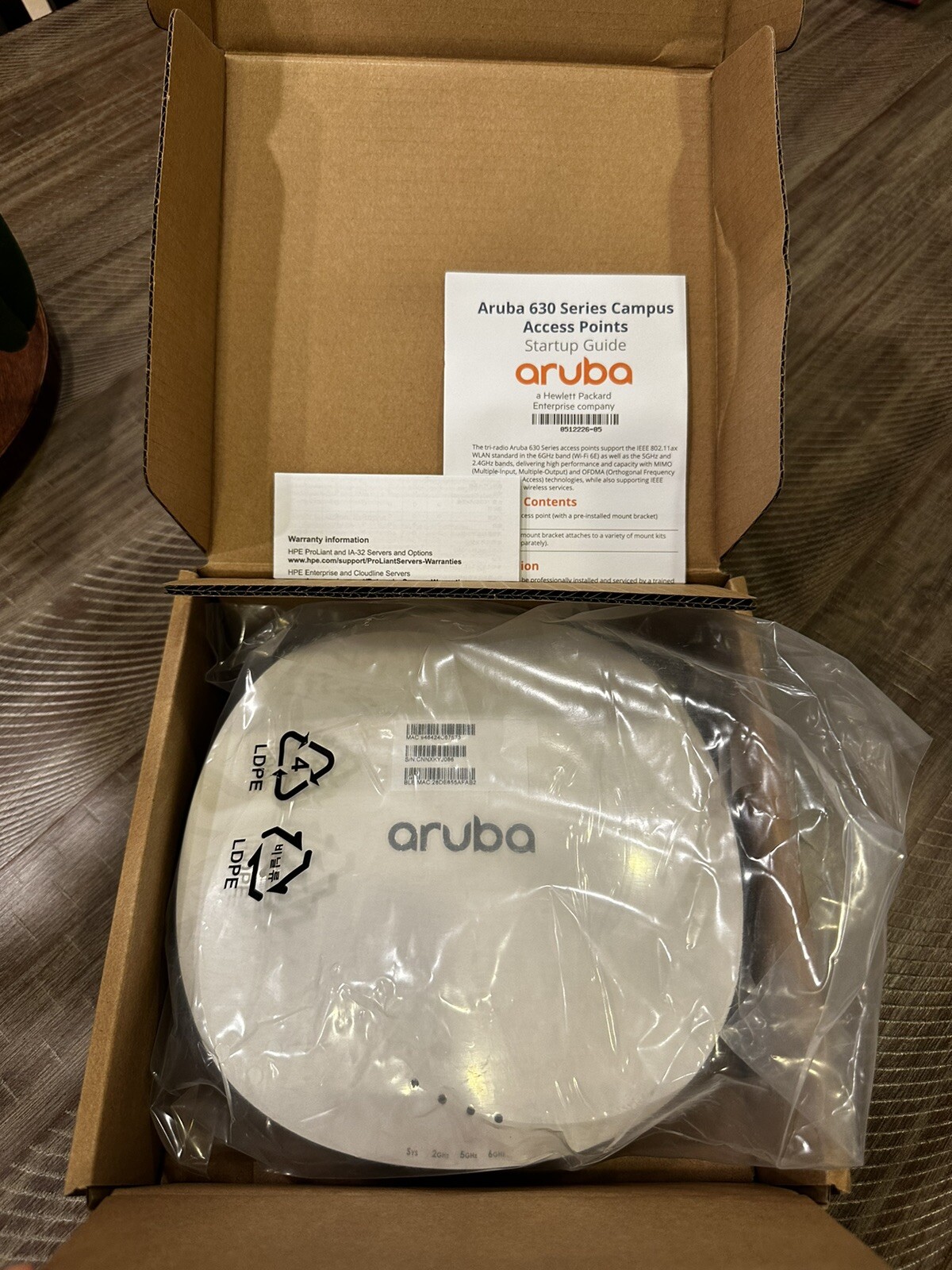 Aruba AP-635 (US) - R7J28A Tri-Radio | eBay