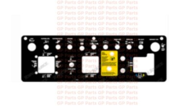 Genie 72441GT, DECAL PLATFORM CONTROL PANEL(Models w/o red cover switch ...