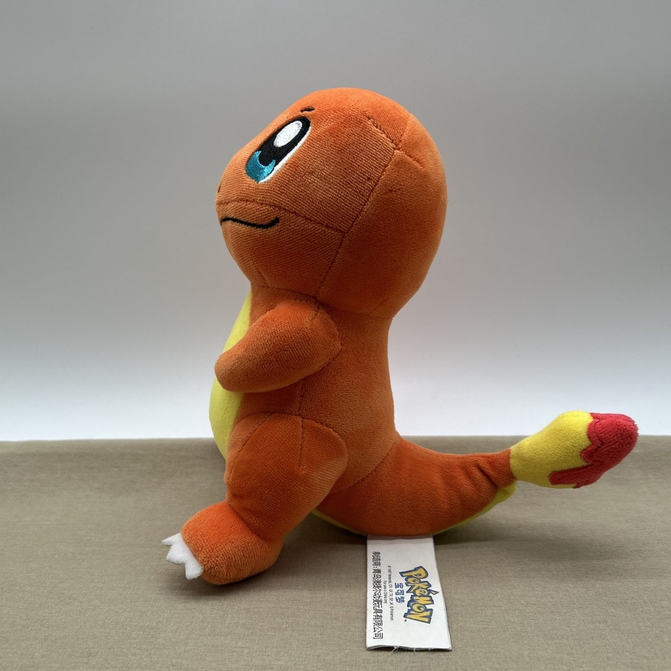 Pokemon Plush Charmander 9" Fire Orange Kanto Stuffed Animal 1st Gen ...