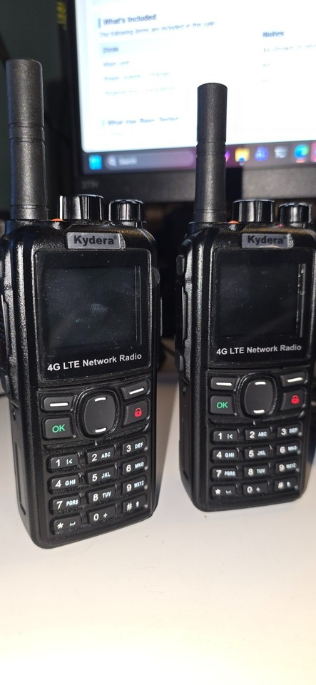 2x Kydera LTE-880G 4G LTE NETWORK RADIOS - REAL-PTT, POCSTARS, OTHER ...