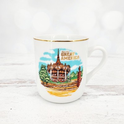 Vintage Marriott's Great America Ceramic 3.5" Coffee Mug Cup | eBay