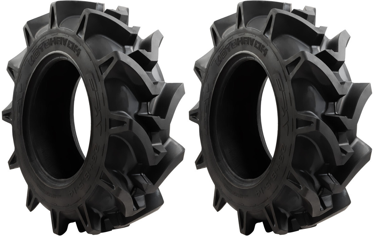 Pair 2 EFX MotoHavok 28x8.5-14 ATV Tire Set 28x8.5x14 28-8.5-14 | eBay