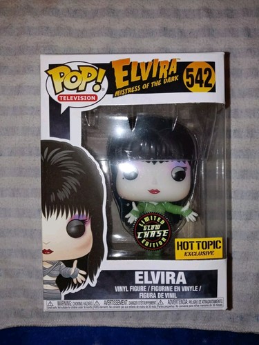 Funko Pop! Vinyl: Elvira (Chase) (Glows in the Dark) - Hot Topic ...