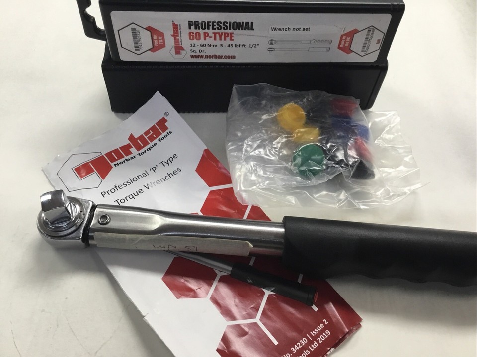 Norbar Professional 60 P-type Wrench (part No: 11171) Torque Wrench ...