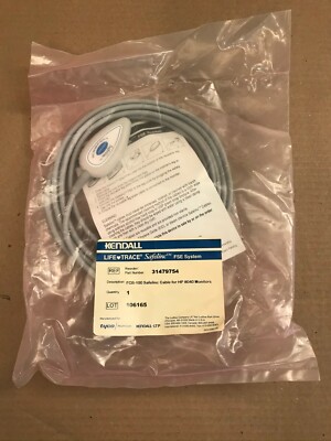 NEW Covidien Kendall 31479754 FCB-100 Safelinc Cable HP 8040 | eBay