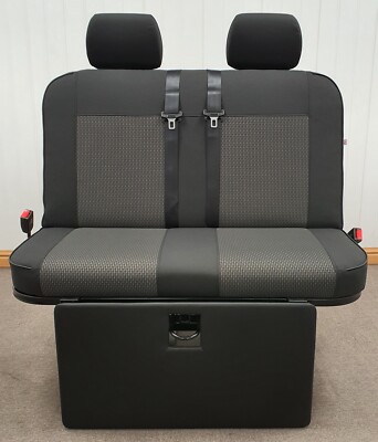 STREAMLINE Recliner-C+ 2-Seat M1 Tested Rock n Roll Bed + VW T6 Fabric ...