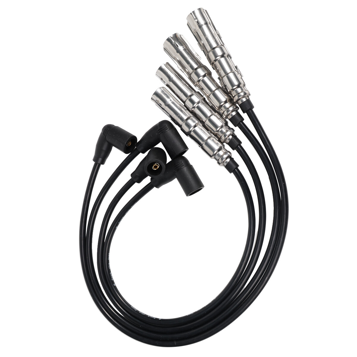 Ignition Coil & Wireset For VW Jetta Beetle Golf Clasico L4 2.0L ...