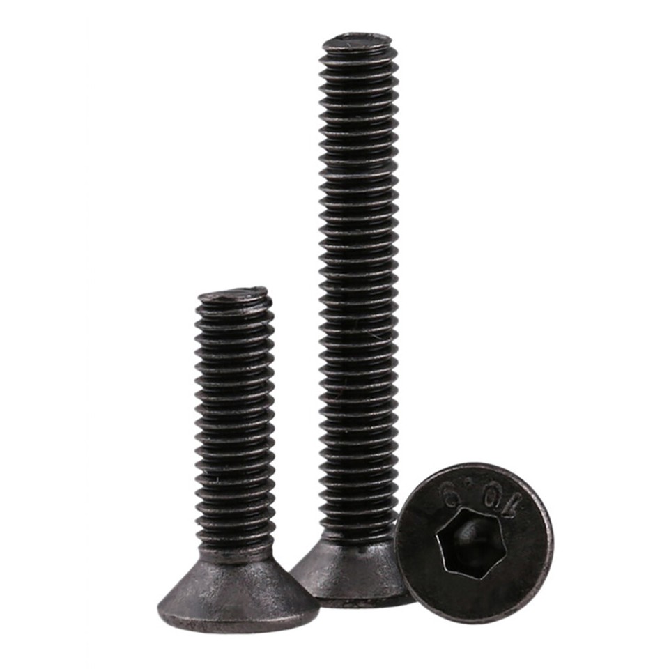 Hex Socket Countersunk Screws Bolt M2 M2.5 M3 Allen Key DIN7991 Steel ...