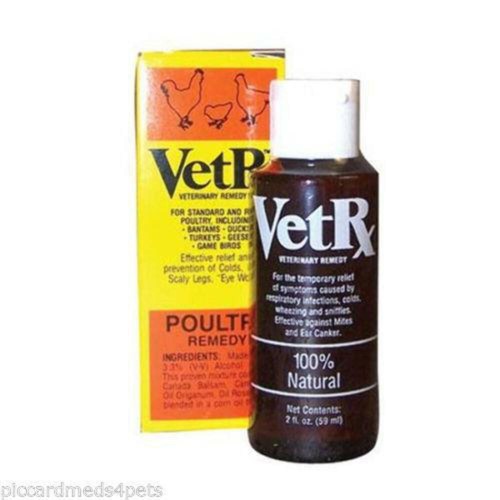VetRx Poultry 2 oz. for the Relief and Prevention Poultry Health ...