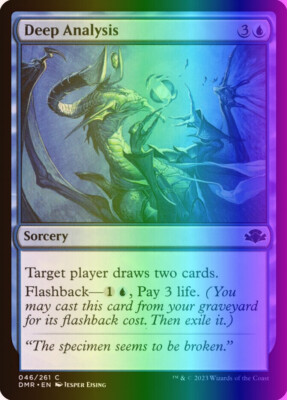 MTG Magic the Gathering Deep Analysis (46/520) Dominaria Remastered NM FOIL | eBay