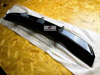 VW Polo MK5 6C GTI Style Rear Gloss Black Valance Diffuser Lip Body Kit ...