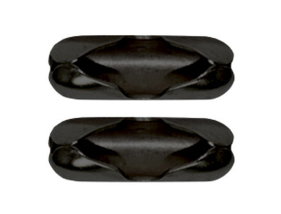 10 Black Ball Chain Snap Connector Clasps - Fits 3.2mm #6 Chains - Made ...