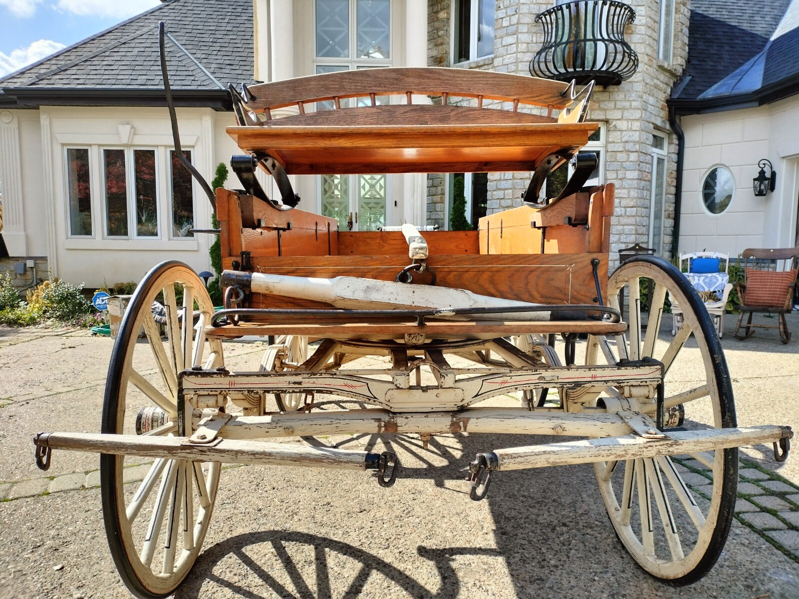 Vintage Swab Wagon Company-built 2-Horse Wagon | eBay