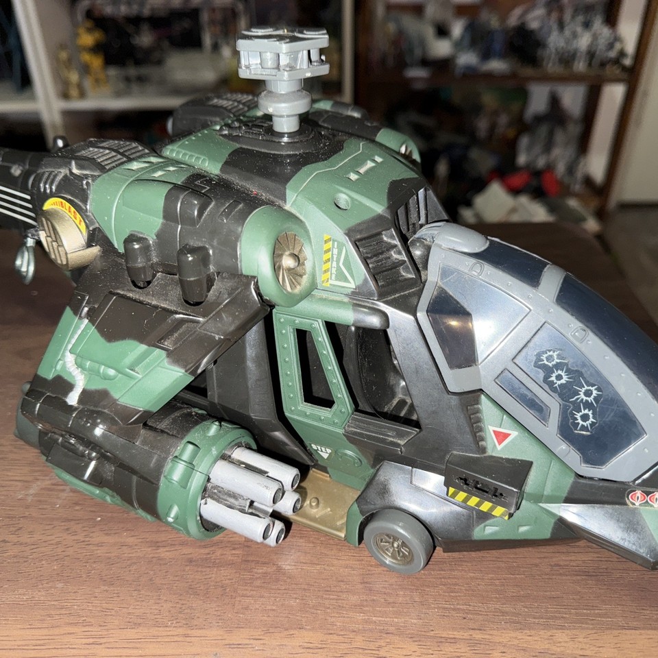 Spy Troops Night Attack Chopper Helicopter GI Joe Cobra 2002 ...