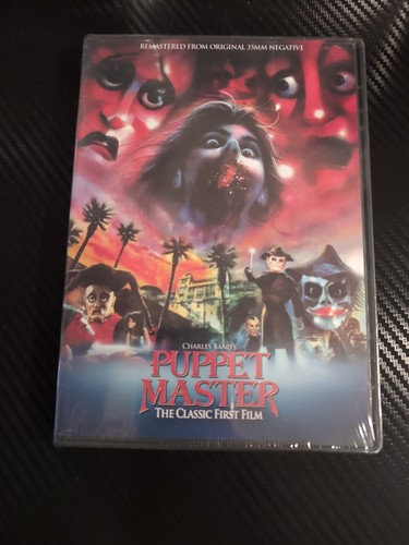 PUPPET MASTER (LIMITED EDITION Variant Cover DVD SIGNED BY CHARLES BAND ...