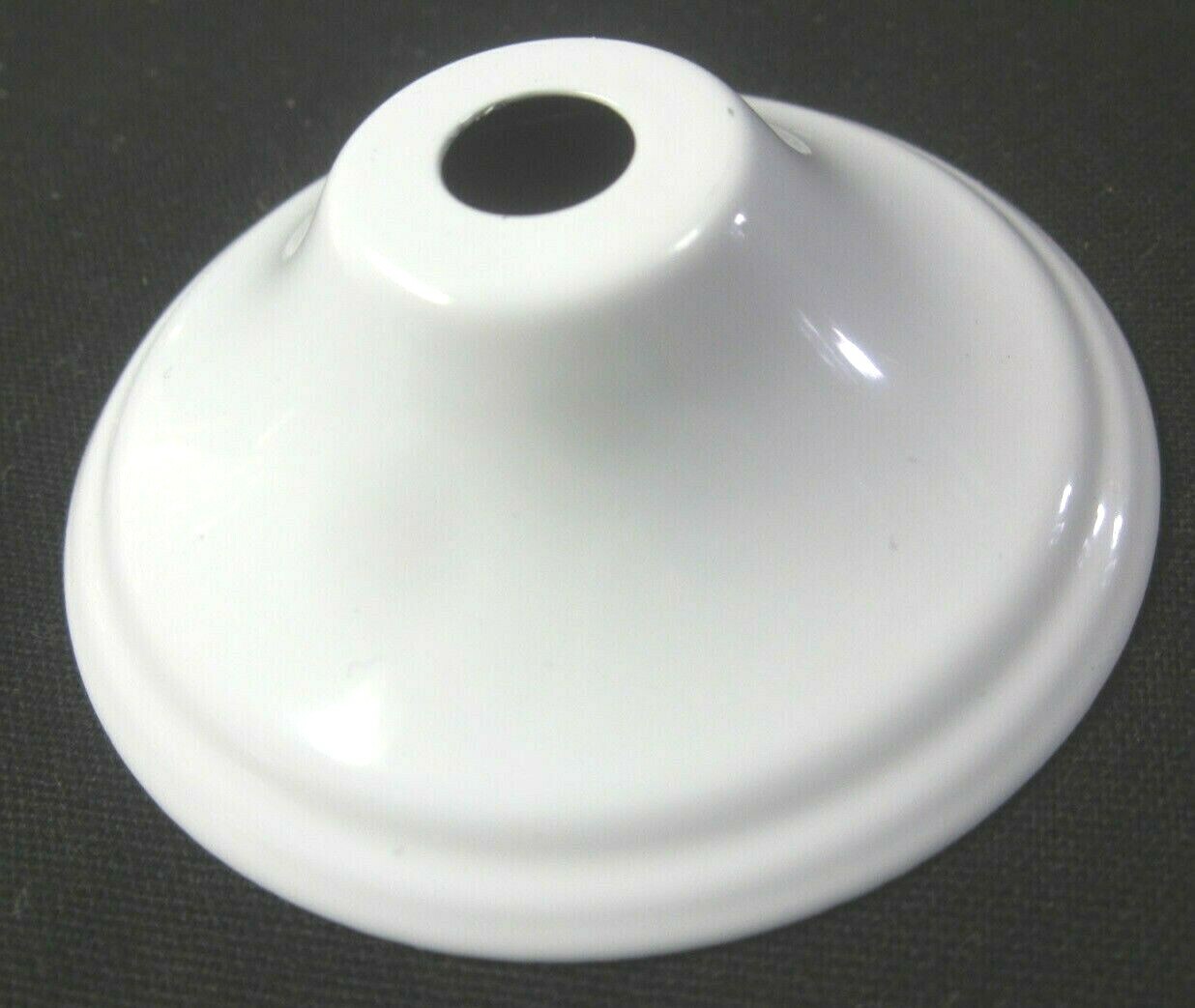 Chandelier White Lamp Break 2-5/8" Round End Cover Cap Escutcheon ...