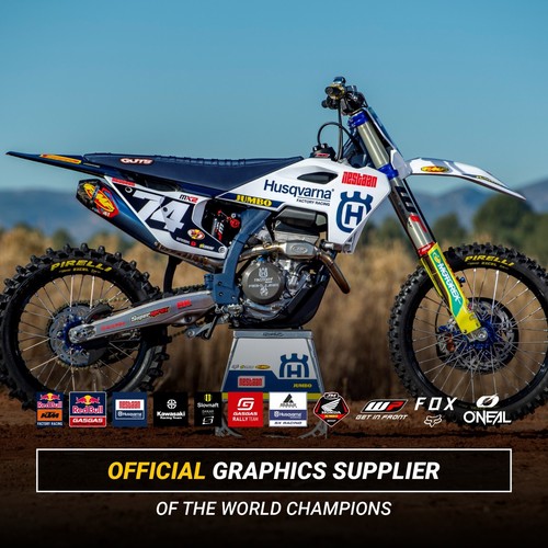 KTM 2023 2024 SX SX-F XC XC-F Graphics decals stickers kit | Custom ...