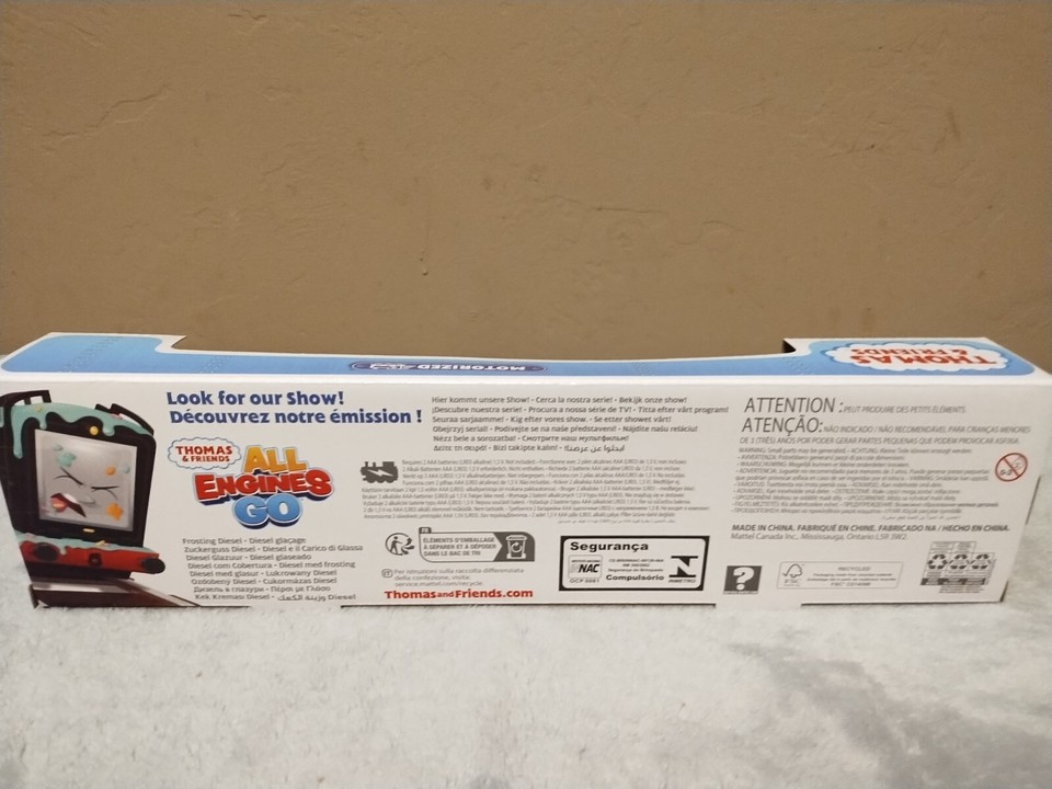 Thomas And Friends Motorized Train Frosting Diesel | eBay