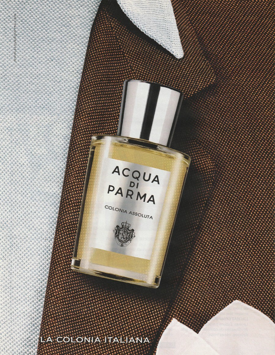 Publicité papier - advertising paper - Colonia Intensa d'Acqua Di Parma ...