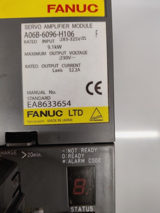 A06B-6096-H106 Fanuc A06B-6096-H106 Servo Amplifier Module Free ...