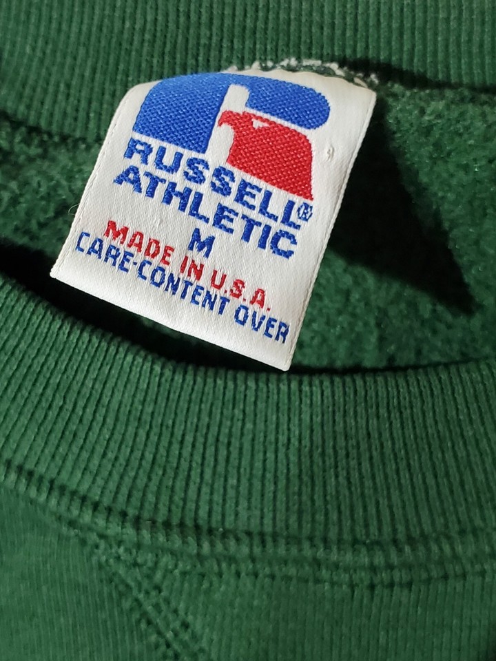 Green Bay Packers Sweatshirt Adult 1995 Medium Crewneck Russell ...