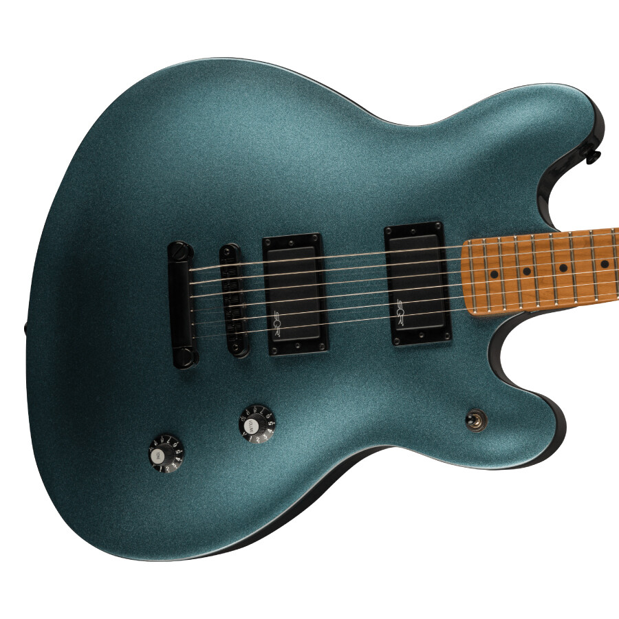 Squier By Fender Contemporary Active Starcaster - Gunmetal Metallic ...