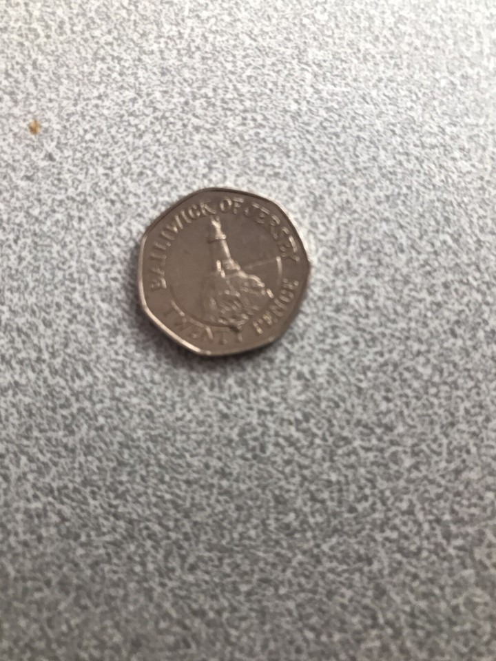 bailiwick of jersey 20p 2012 with rare printing error | eBay UK