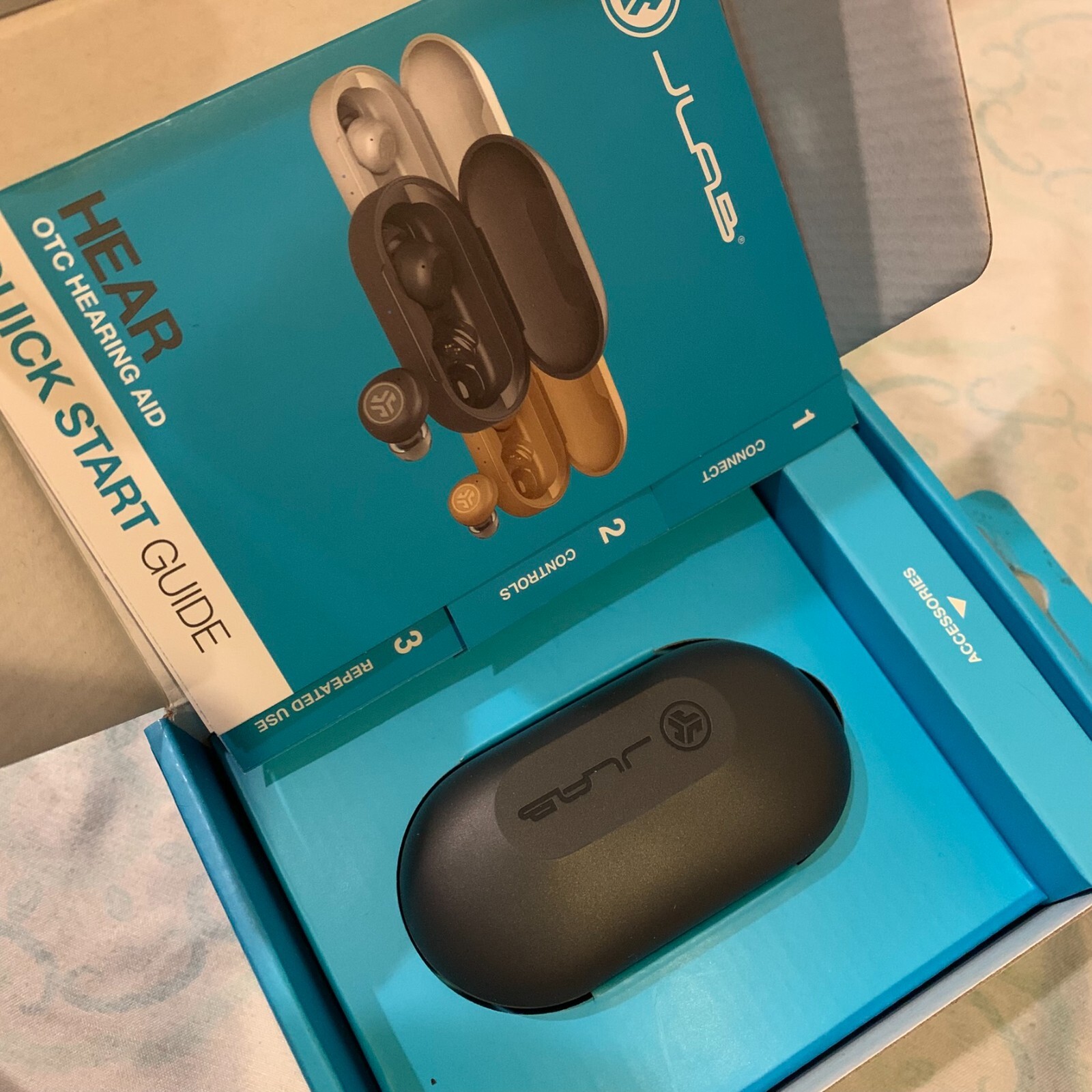 Hearing Aids JLab Hear OTC & Bluetooth Earbuds, 4 Presets Modes NEW IN ...