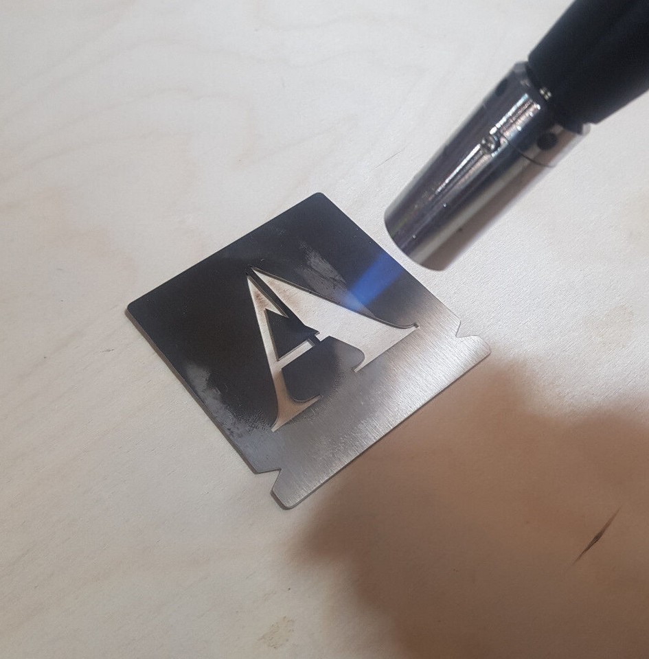 STEEL ALPHABET STENCILS STAINLESS STEEL LETTER STENCILS 100mm ...