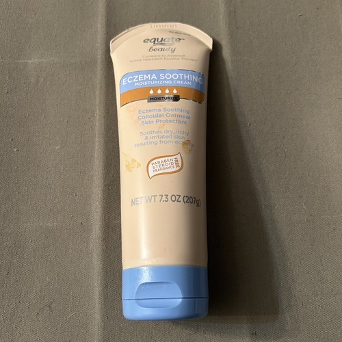 Equate Eczema Soothing Colloidal Oatmeal Moisturizing Cream 7.3oz 8/25 ...