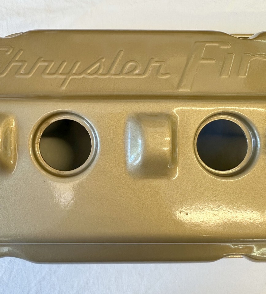 1957 Chrysler 300 C Valve Covers 392 HEMI Adjustable Rocker Type w ...