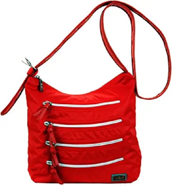 NWT Hadaki Hadaki Uptown Crossbody Purse Handbag Tango Red | eBay