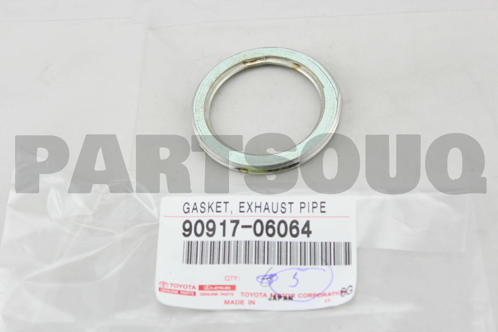 9091706064 Genuine Toyota GASKET, EXHAUST PIPE 90917-06064 | eBay