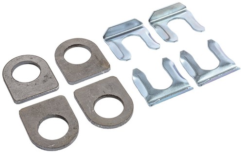 JEGS 63090 Brake Line Weld Tab & Clip Kit 889944068181| eBay