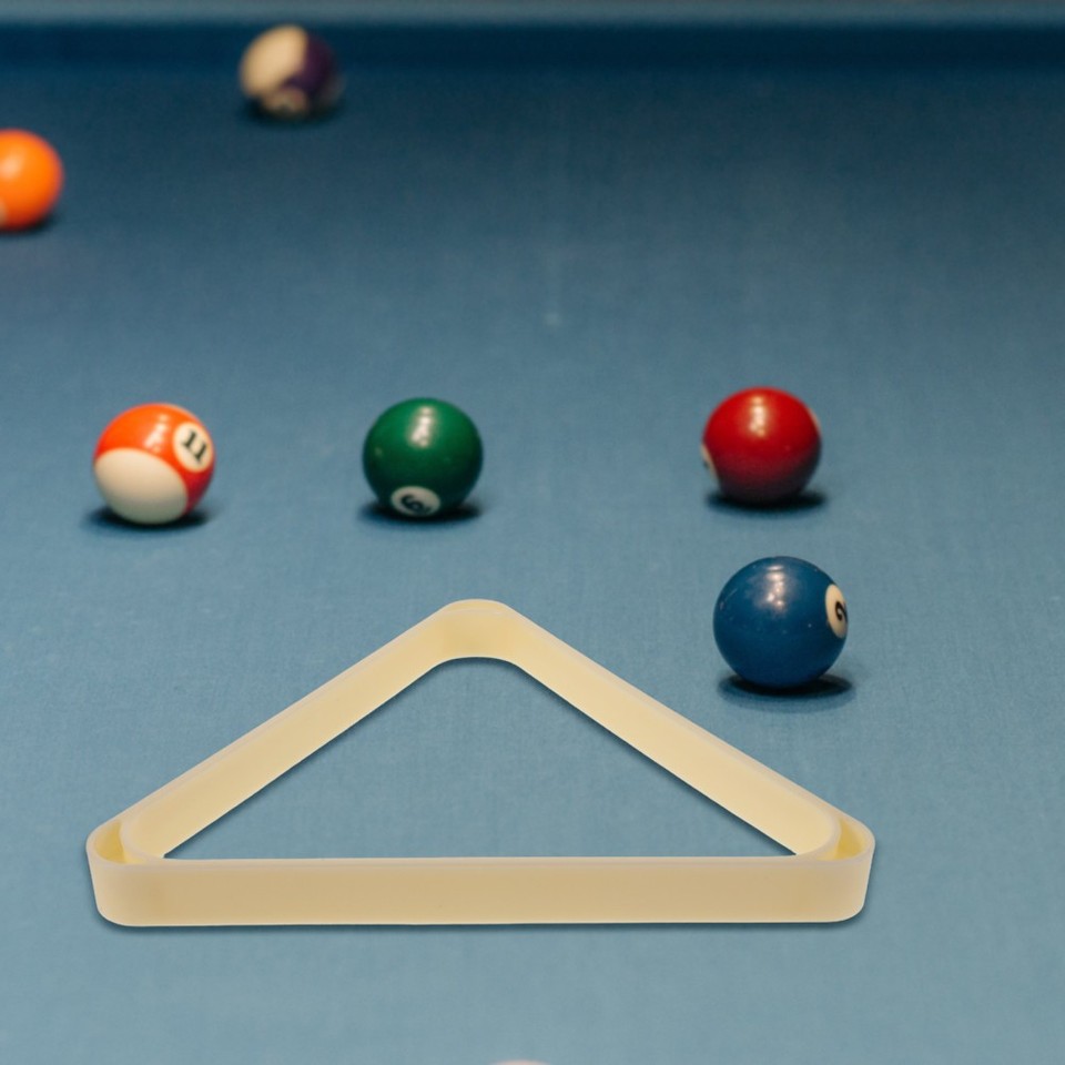 Pool Table Triangle Rack Billiards Accessories and Equipment 0.6CM ...