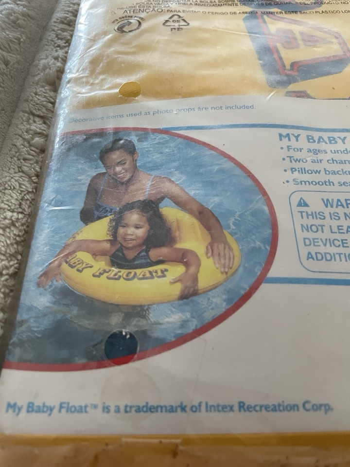 NOS Sealed Intex Sand N Sun MY BABY FLOAT Inflatable 78257595747| eBay