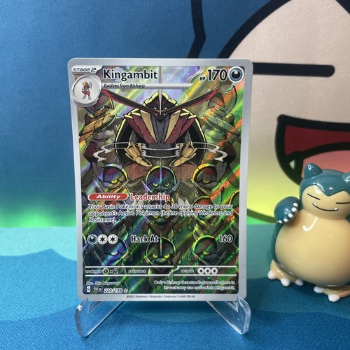 Kingambit 220/198 | Scarlet & Violet | Illustration Rare Pokemon Card ...