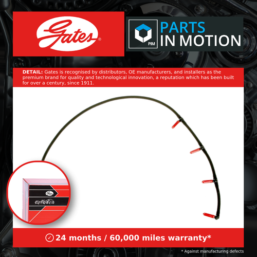Moulded Fuel Hose / Pipe fits MINI ROADSTER COOPER R59 2.0D N47C20A ...