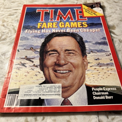 Time Magazine January 13, 1986 Fare Games | eBay