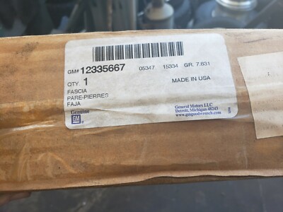 Hummer H2 Front Fascia Bumper Grille 12335667 | eBay