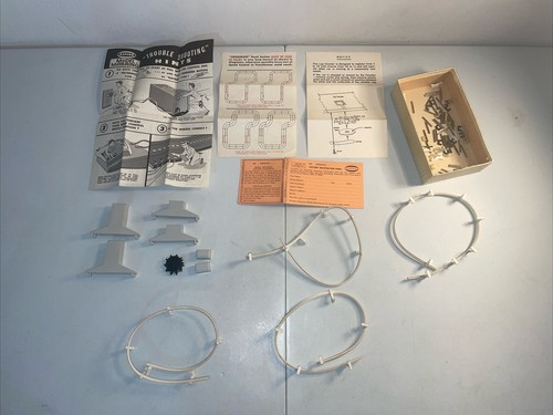 Aurora Model Motoring Slot Car Parts Pieces Lot Guardrails Lap Counter ...