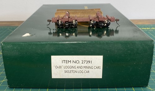 Spectrum On30 Logging and Mining Car Skeleton Log Car #27391 | eBay