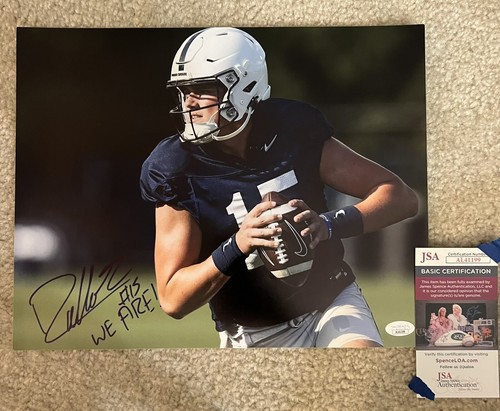 Drew Allar Signed 11x14 Photo Penn State Quarterback Autographed Jsa ...
